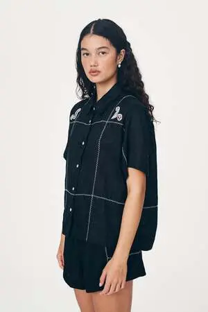 ROWIE Aries Linen Shirt