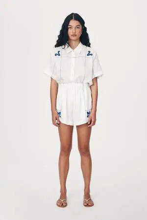 ROWIE Aries Linen Shorts