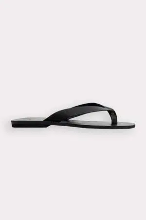 Maria Farro Lex Leather Flip Flop