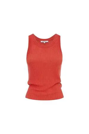 ROWIE Hubert Knit Tank - Apple Red