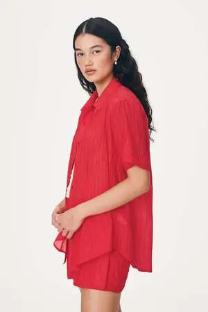ROWIE Mason Silk Shirt