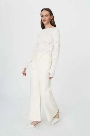 ROWIE Molly Classic Wide Leg Jeans