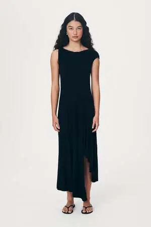ROWIE Lorna Drape Midi Dress