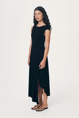 ROWIE Lorna Drape Midi Dress