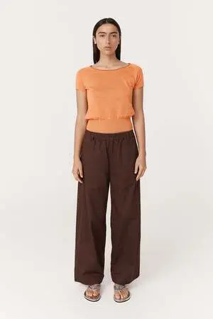 ROWIE Sera Linen Knit Top