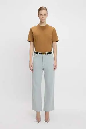Victoria Beckham Tee - Wheat