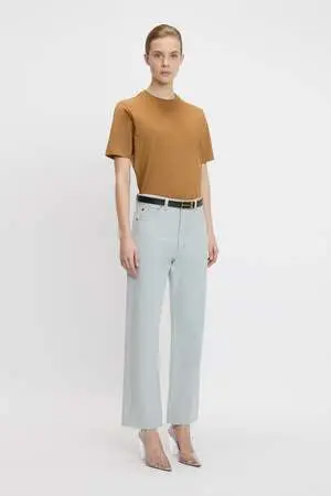 Victoria Beckham Short Sleeve Jersey T-shirt