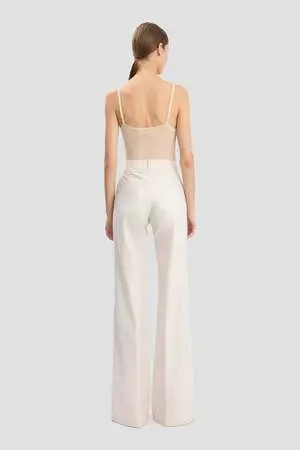 Victoria Beckham Alina Trouser - Bone