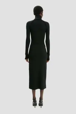 Victoria Beckham Button Midi Skirt