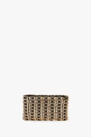 Victoria Beckham Woven Dorian Pouch - Black