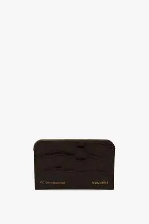 Victoria Beckham Envelope Card Holder Espresso