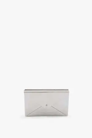 Victoria Beckham Envelope Card Holder Silver