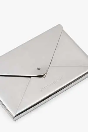 Victoria Beckham Envelope Card Holder - Silver