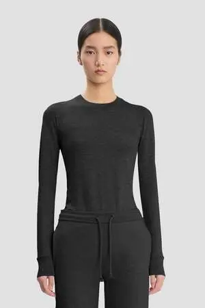 Victoria Beckham Long Sleeve T-shirt - Black