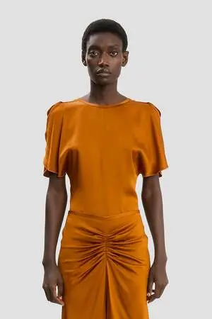 Victoria Beckham Bela Top - Bronze