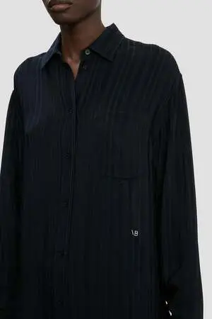 Victoria Beckham Pyjama Shirt - Navy