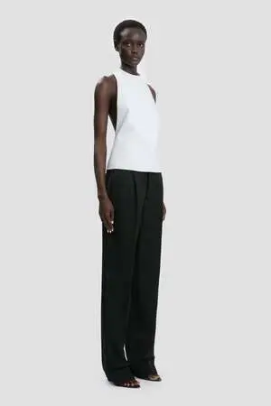Victoria Beckham Backless Bib Top