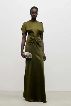 Victoria Beckham Isabella Gown - Green