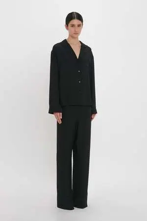 Victoria Beckham Vb Monogram Pyjama Sleep Set