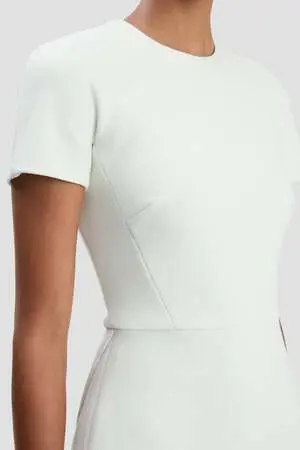 Victoria Beckham Fitted T-shirt Midi Dress