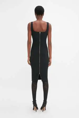 Victoria Beckham Fitted T-shirt Dress