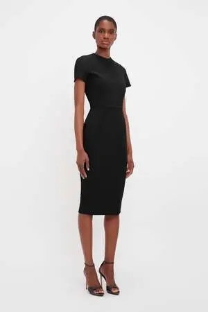 Victoria Beckham Fitted T-shirt Dress