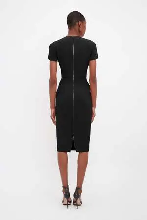 Victoria Beckham Fitted T-shirt Dress