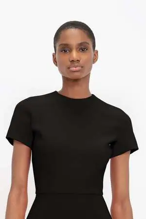 Victoria Beckham Fitted T-shirt Dress