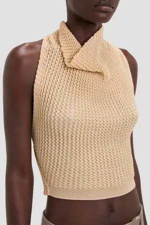 Victoria Beckham Sleeveless Draped Top