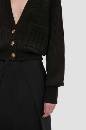 Victoria Beckham Cable Pocket Cardigan