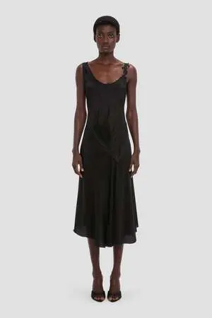 Victoria Beckham Lace Dress - Black