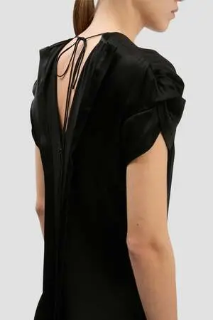 Victoria Beckham Twist Shoulder Dress