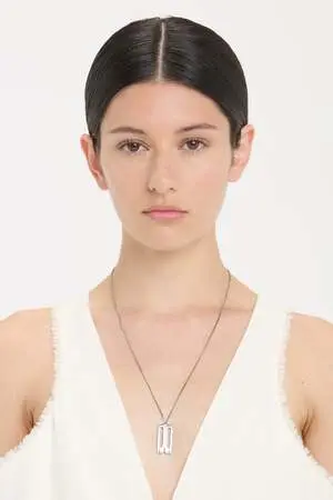 Victoria Beckham Dorian Necklace - Silver