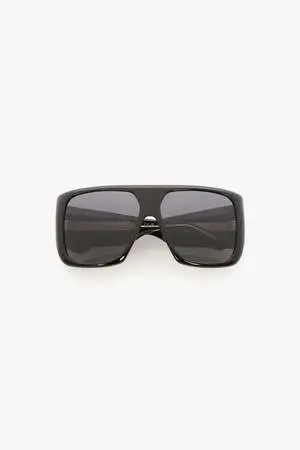 Victoria Beckham Oversized Soft Square Acetate Frame - Black