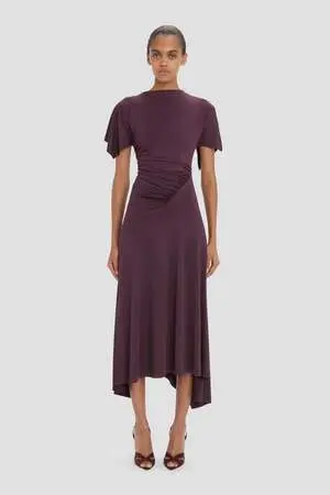 Victoria Beckham Draped Day Dresses