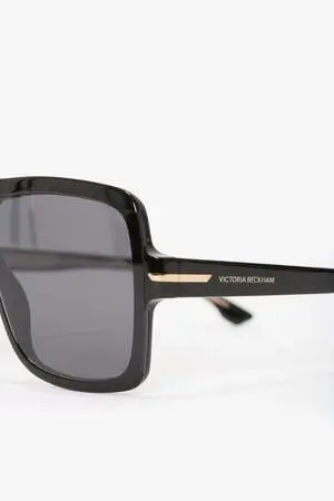 Victoria Beckham Layered Mask Frame - Black