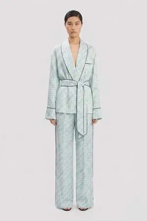 Victoria Beckham Cecilia Trouser - Portofino Print