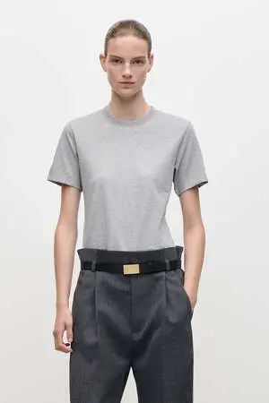 Victoria Beckham Jamie T-shirt - Grey Marl
