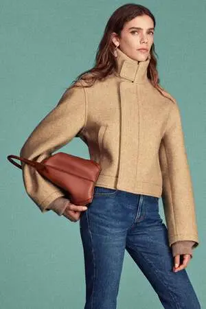 Victoria Beckham Bomber Jacket - Camel