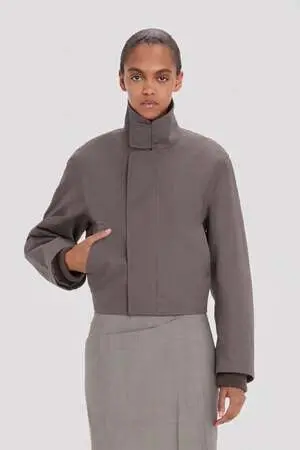 Victoria Beckham Bomber Jacket - Ore