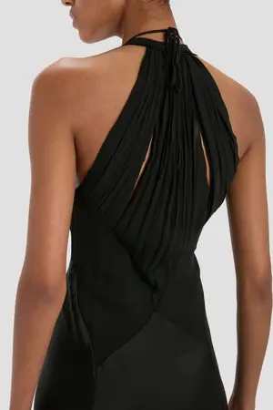 Victoria Beckham Paneled Cami Gown