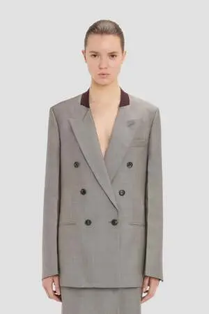 Victoria Beckham Beatrice Jacket - Grey