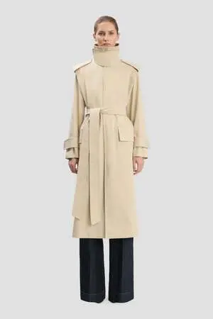 Victoria Beckham Philippa Trench Coat - Beige