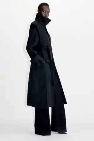 Victoria Beckham Philippa Trench Coat - Black