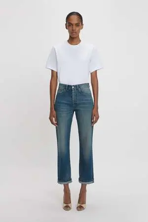Victoria Beckham Jean - Mid Blue