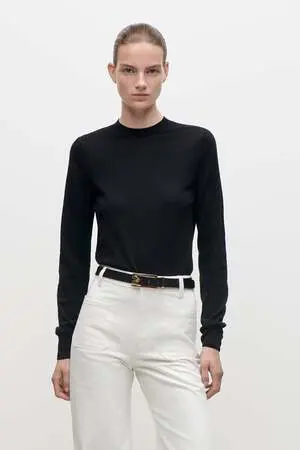 Victoria Beckham Crew Neck Sweaters For Women