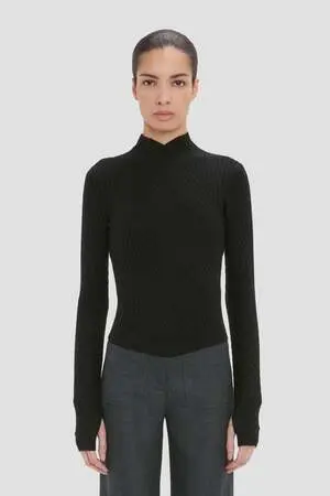 Victoria Beckham Georgia Jumper - Black