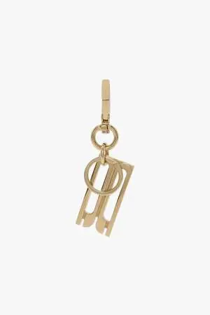 Victoria Beckham Charm Keyring - Gold
