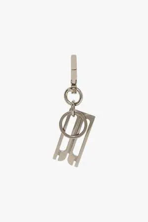 Victoria Beckham Charm Keyring - Silver
