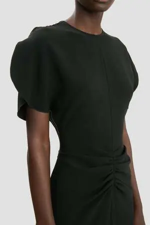 Victoria Beckham Bela Mini Dress - Black